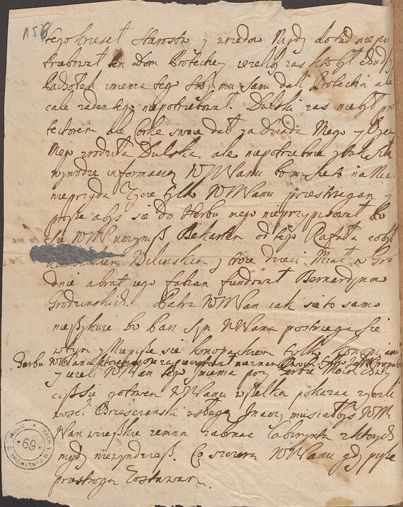 Suplika Stanisława Konopackiego Wobec Pozera Z Kresów